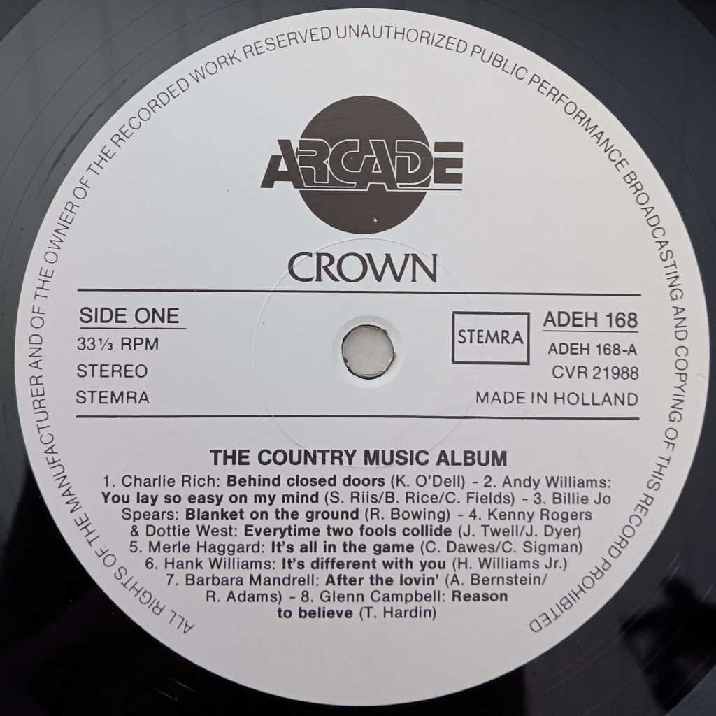Various – The Country Music Album (2lp)