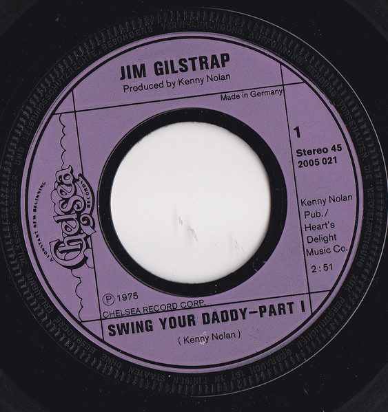 Jim Gilstrap – Swing Your Daddy (Part 1&2) (7”)