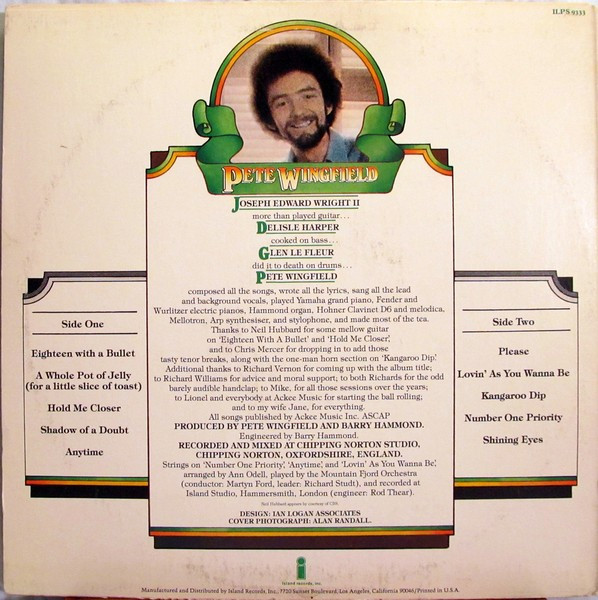 Pete Wingfield – Breakfast Special