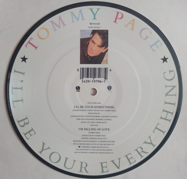 Tommy Page – I’ll Be Your Everything (7”)
